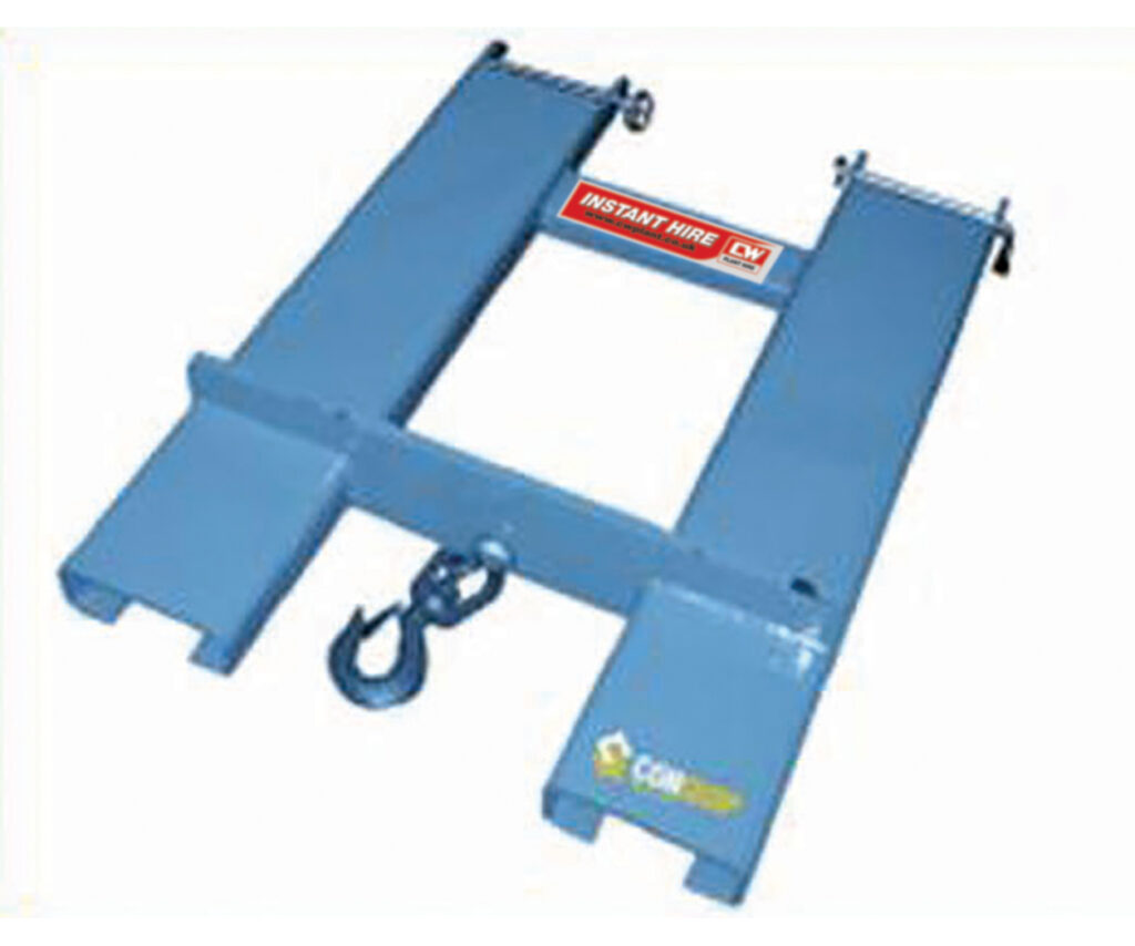 2000kg Fork Load Hook - Charles Wilson