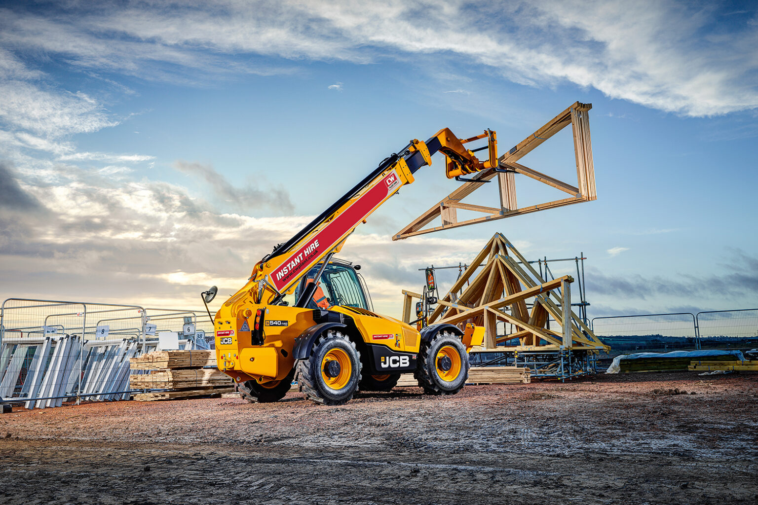 14 Metre Telehandler - Charles Wilson