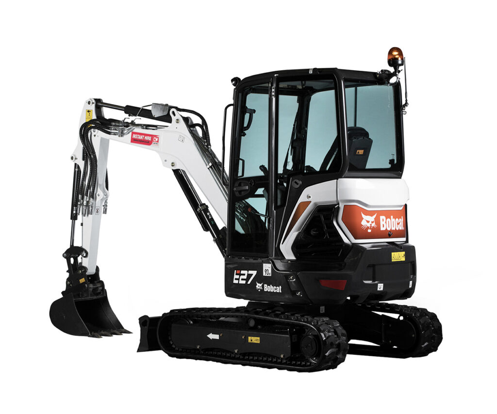 Bobcat 3T Mini Excavator - Charles Wilson