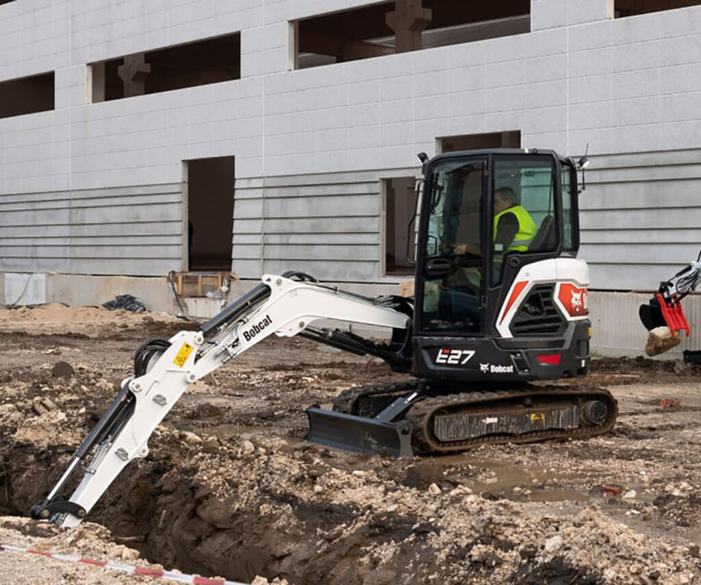 Bobcat 3T Mini Excavator - Charles Wilson