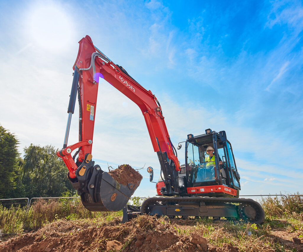 Kubota 8T Excavator - Charles Wilson